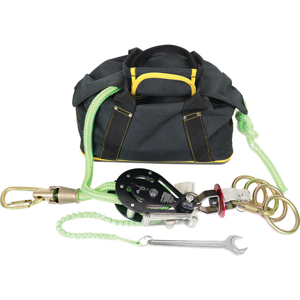 Safe Keeper 4-Person Temporary Horizontal Lifeline System – Safety Solutions & Supply